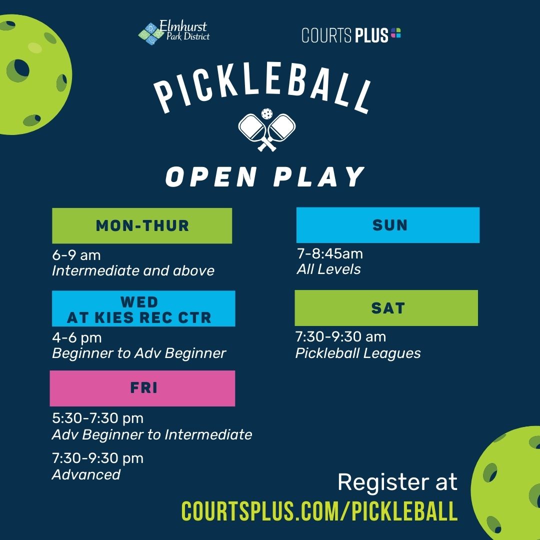 Pickleball Open Play this fall | Courts Plus